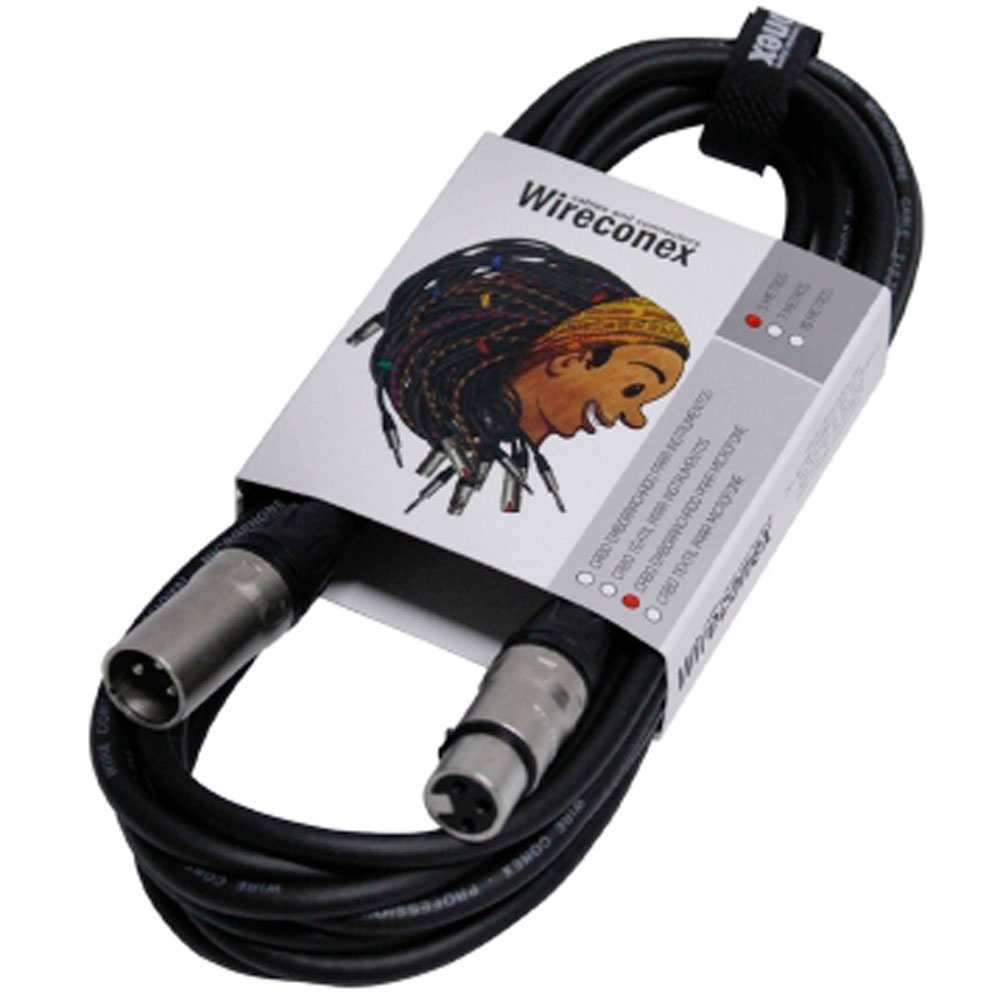 Cabo para Microfone Wireconex MPBE XLR 5 Metros ID-61467 | TeclaCenter