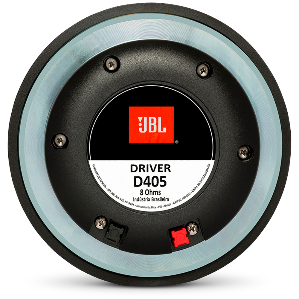 Driver JBL D405 Fenólico Alumínio 100 Wrms 8 Ohms ID-83314 | TeclaCenter