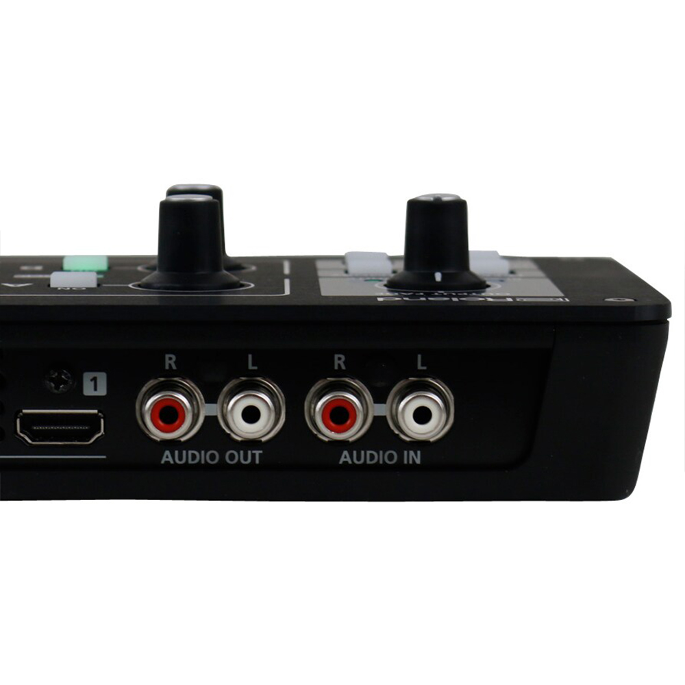 Switcher de Vídeo Roland V1HD Preto de 4 Canais ID-83712 | TeclaCenter