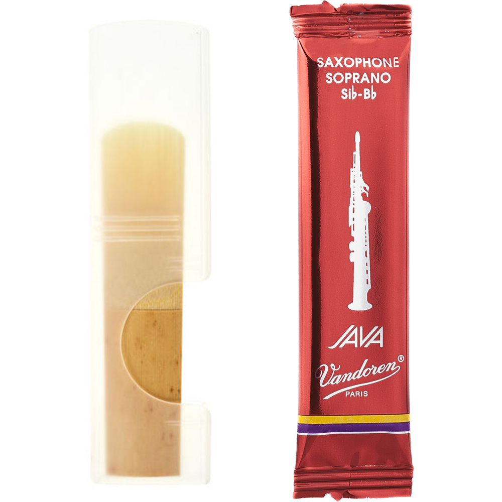 Palheta Sax Soprano Vandoren Java Red Cut 2 SR302R Unidade ID-83674 | TeclaCenter