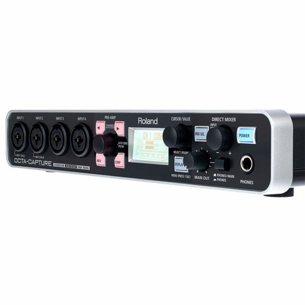 Interface de Áudio Roland UA1010 Octa-Capture MIDI USB 2.0 ID-84132 ...
