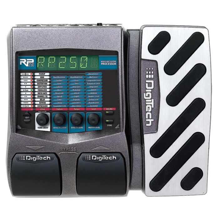 Pedaleira Digitech RP-250: Sons incríveis para sua guitarra! | Te
