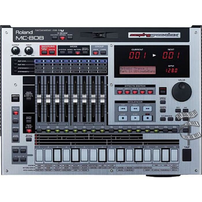 Roland MC-808: Groovebox, Sampler e Sequenciador em um só! - Cinz